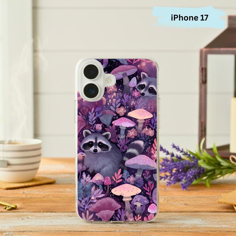 Woodland Creatures Raccoon – Whimsical Grove Meme Phone Case iPhone ...