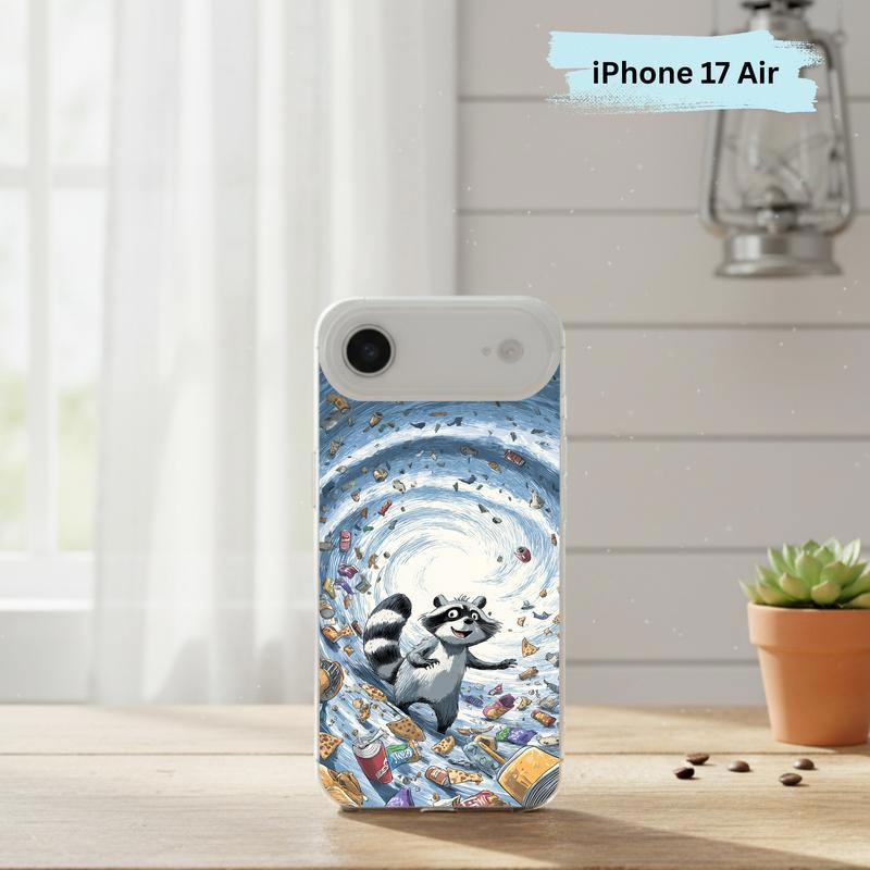 Trashy Raccoon Trash Tornado Phone Case iPhone - Raccsy